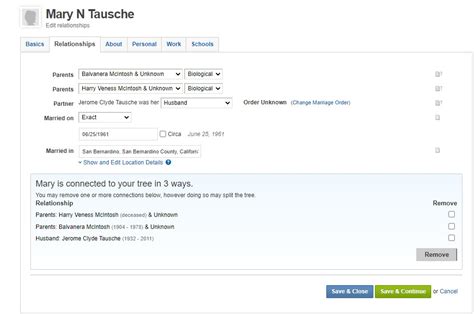 When Using Source Assistant To Import Information And Adding Married