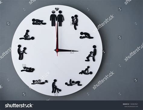 Sexy Clock On Wall Stock Photo 1183967821 Shutterstock