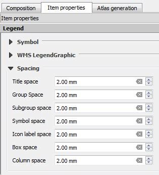 Manage Space In Legend Print Composer QGIS Geographic Information Systems Stack Exchange