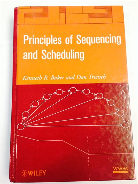 Principles Of Sequencing And Scheduling Baker Kenneth R Trietsch Dan 9780470391655 Amazon