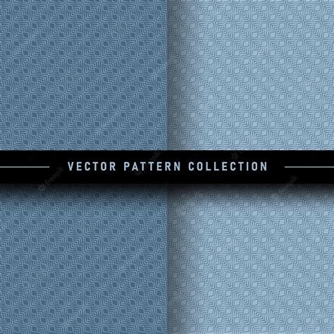 Premium Vector Set Of Geometric Pattern Collection