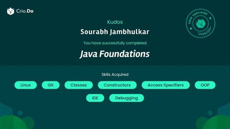 Sourabh Jambhukar On Linkedin Learnbydoing Learnbydoing Criodo Softwaredevelopment Upskill