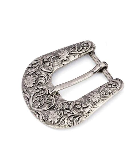 Buy Silver Antique Womens Western Belt Buckle 25mm Leatherbelts