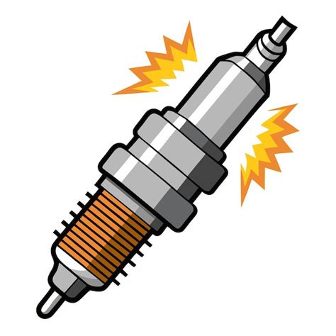 Spark Plug Vector Essential Components For Engine Design Premium Ai Generated Vector