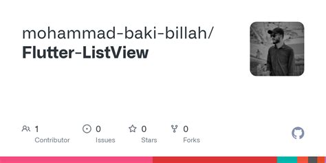 Github Mohammad Baki Billahflutter Listview