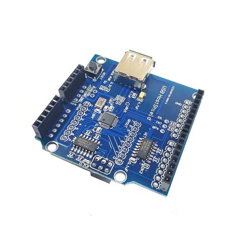 Max3421 Fehér Usb Host Shield 20 Arduino Uno Mega Adk Kompatibilis