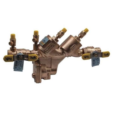 Apollo Valves Reduced Pressure Zone Backflow Preventer 4alf206t2f