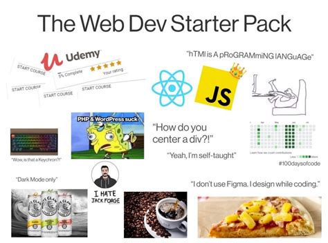 The Web Development Starter Pack Rstarterpacks