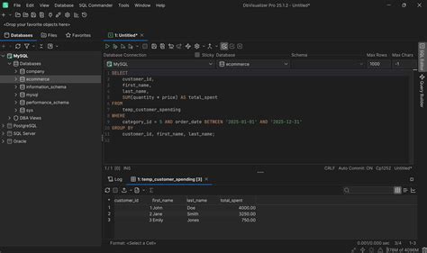 a guide to the create temporary table sql statement