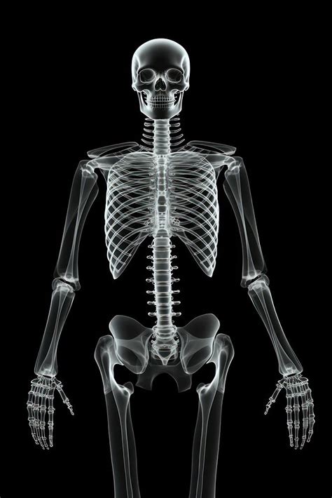 Human Skeleton X Ray Radiography Monochrome Premium Photo Rawpixel
