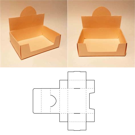 Box With Handle Template Square Box Cube Box Favor Box G Inspire Uplift Box Template