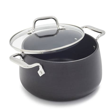 All Clad Ha1 Nonstick Covered Soup Pot 4 Qt Sur La Table Soup Pot How To Cook Pasta How