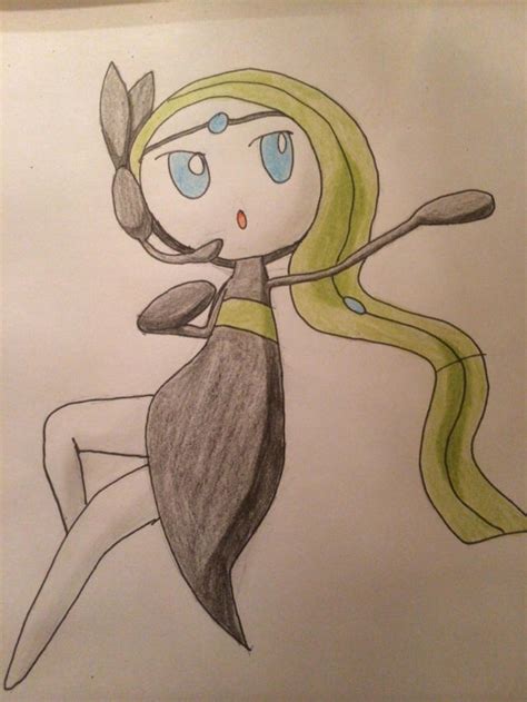 Pokemon Meloetta By Linkmastersword456 On Deviantart
