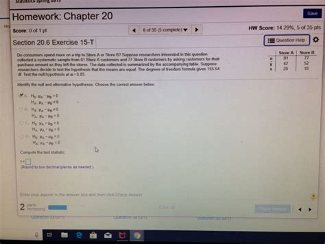 Solved Homework Chapter 20 Score 0 Of 1 Pt Section 20 6