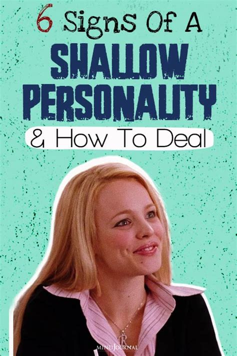 Shallow Personality Meaning 6 Signs To Spot A Shallow Person