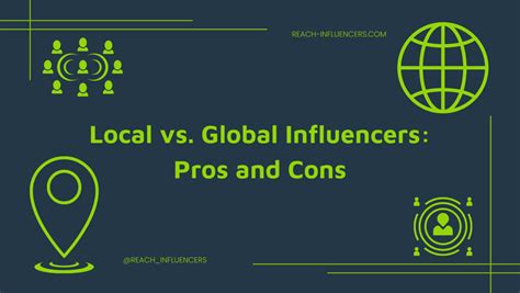 Local Vs Global Influencers The Pros And Cons With Reach