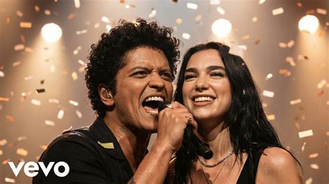 Bruno Mars And Dua Lipa Automatic Original Lyric Video Youtube
