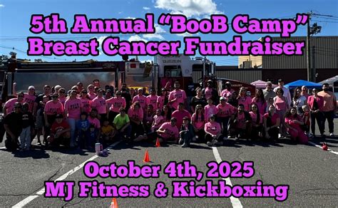 Mj Fitness 5th Annual Boob Camp — Anns Place