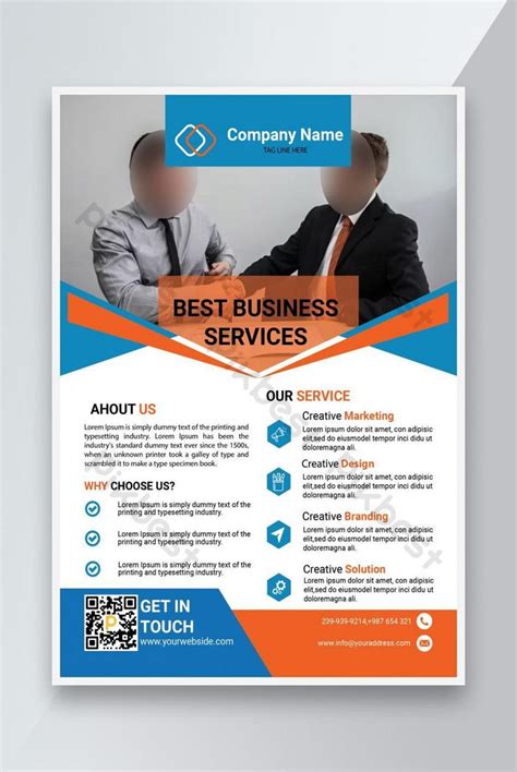 Business Services Flyer Design Psd Free Download Pikbest