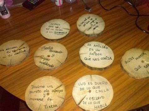 Cómo Hacer Posavasos De Madera Decorados Manualidades