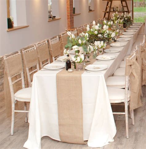 Hessian Burlap Table Runner 2m Table Runners Wedding Rustic Table