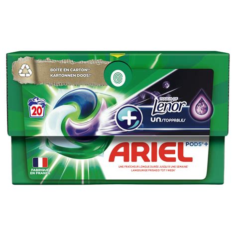 Ariel Lessive Lenor Mégabox 80 Capsules Wibra France Vous Faites ça Bien