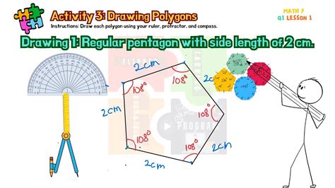 How To Draw A Regular Polygon Math 7 Q1 Lesson 1 Activity 3