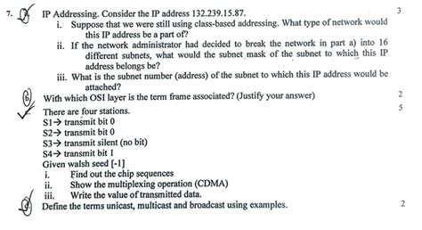 Solved IP Addressing Consider The IP Address Chegg Com
