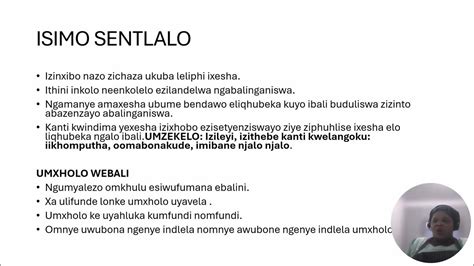 Isimo Sentlalo Youtube