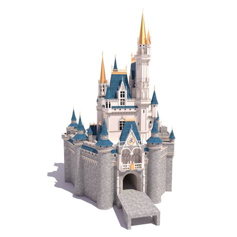 Architecture Cartoon Castle 3d Models For Download Turbosquid