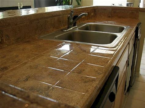 Making Your Kitchen Shine With Tile Countertops Home Tile Ideas