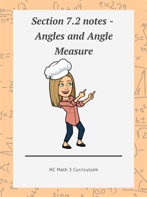 nc math 3 section 7 2 notes angles and angle measure mrs t s math