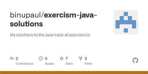 Github Binupaul Exercism Java Solutions My Solutions To The Java Track At Exercism Io