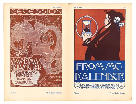 Die Fläche Facsimile Edition Design And Lettering Of The Vienna Secession 1902 1911