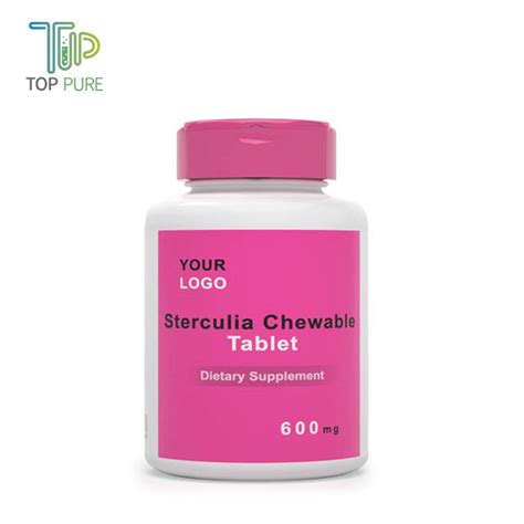 Toppure Health Plant Extract Sterculia Chewable Tablet