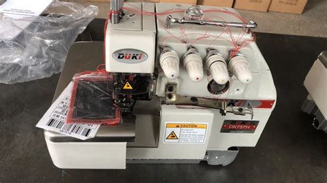 China Automatic Factory Industrial Thread Singer Overlock Sewing Machine New Sewing Machine