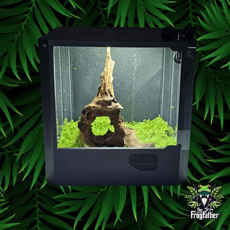 Display Vivarium Cube Enclosure Frogfather