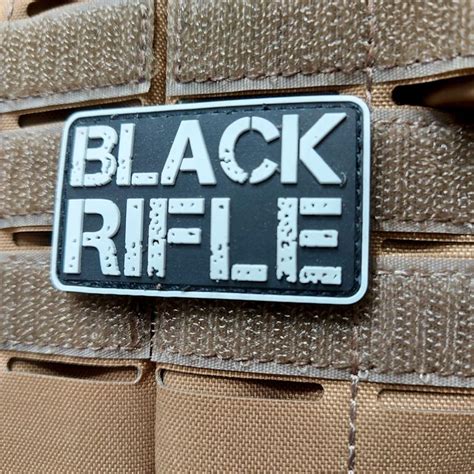 Black Rifle Morale Patch