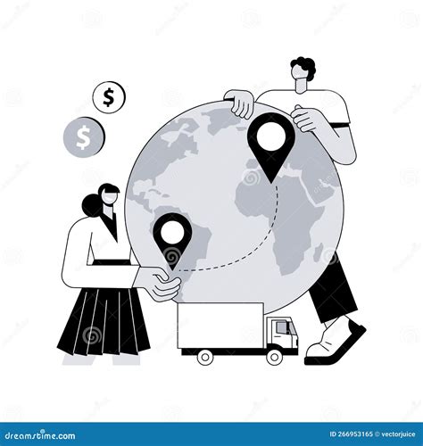 Collaborative Framework Isolated Cartoon Vector Illustrations