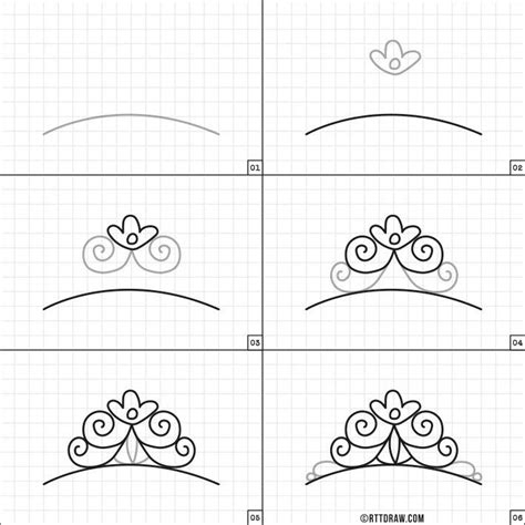 Rttdraw Etsy In 2024 Doodle Drawings Tiara Drawing Art Journal