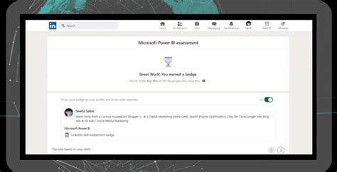 sweta salini mohapatra on linkedin linkedinskillassessment powerbi