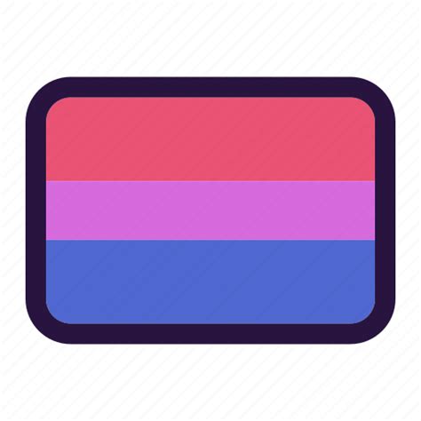 Lgbt Flag Bisexual Icon Download On Iconfinder