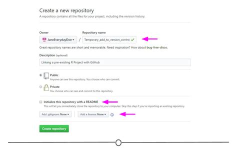 Github Gulmuneerbalochlinking Pre Existing R Project With Github1