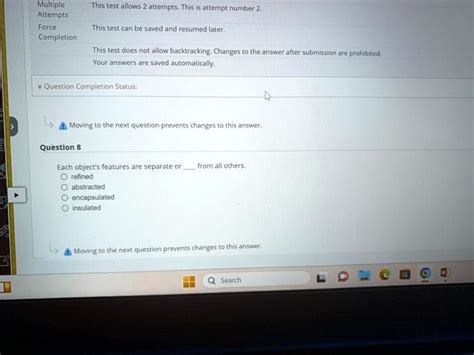 multiple attempts force completion this test allows 2 attempts this is