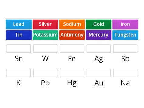 Match The Correct Elements Match Up