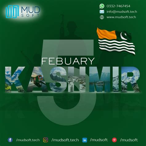 Mudsoft On Linkedin Standwithkashmir Mudsoft Kashmirday February2025 Pakistanzindabad