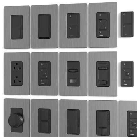 Lutron Us Switches And Sockets Model Turbosquid 2093295