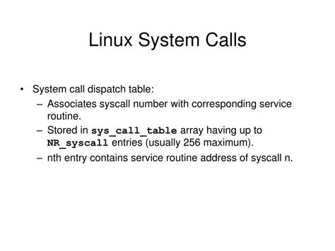 Ppt Understanding Linux Kernel Booting Syscalls Interrupts And Context Switching Powerpoint