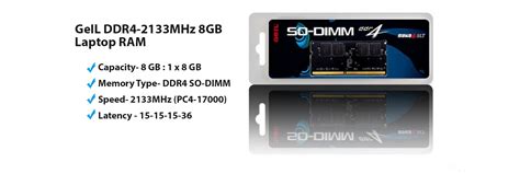 GeIL DDR MHz GB Laptop RAM Price In BD PC House