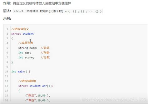 自我提高4：c 数组，函数，指针，结构体数组、指针、结构体都属于c的数据类型各有什么特点和用途 Csdn博客